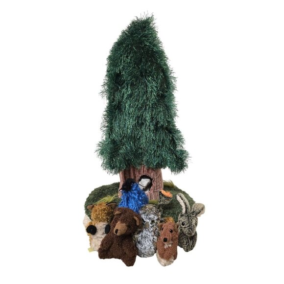 Folkmanis Puppets | Toys | Folkmanis Sequoia Tree Playset 6 Animal ...